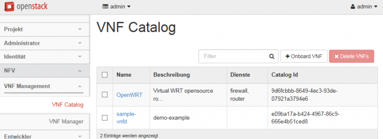 Der VNF-Manager „OpenStack – Tacker“ im Test - Adiccon GmbH